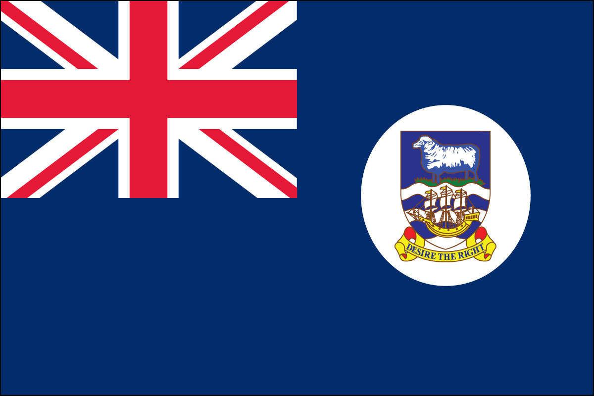 FALKLAND ISLANDS FLAG Liberty Flag Banner Inc FALKLAND ISLANDS FLAG Liberty Flag Banner Inc